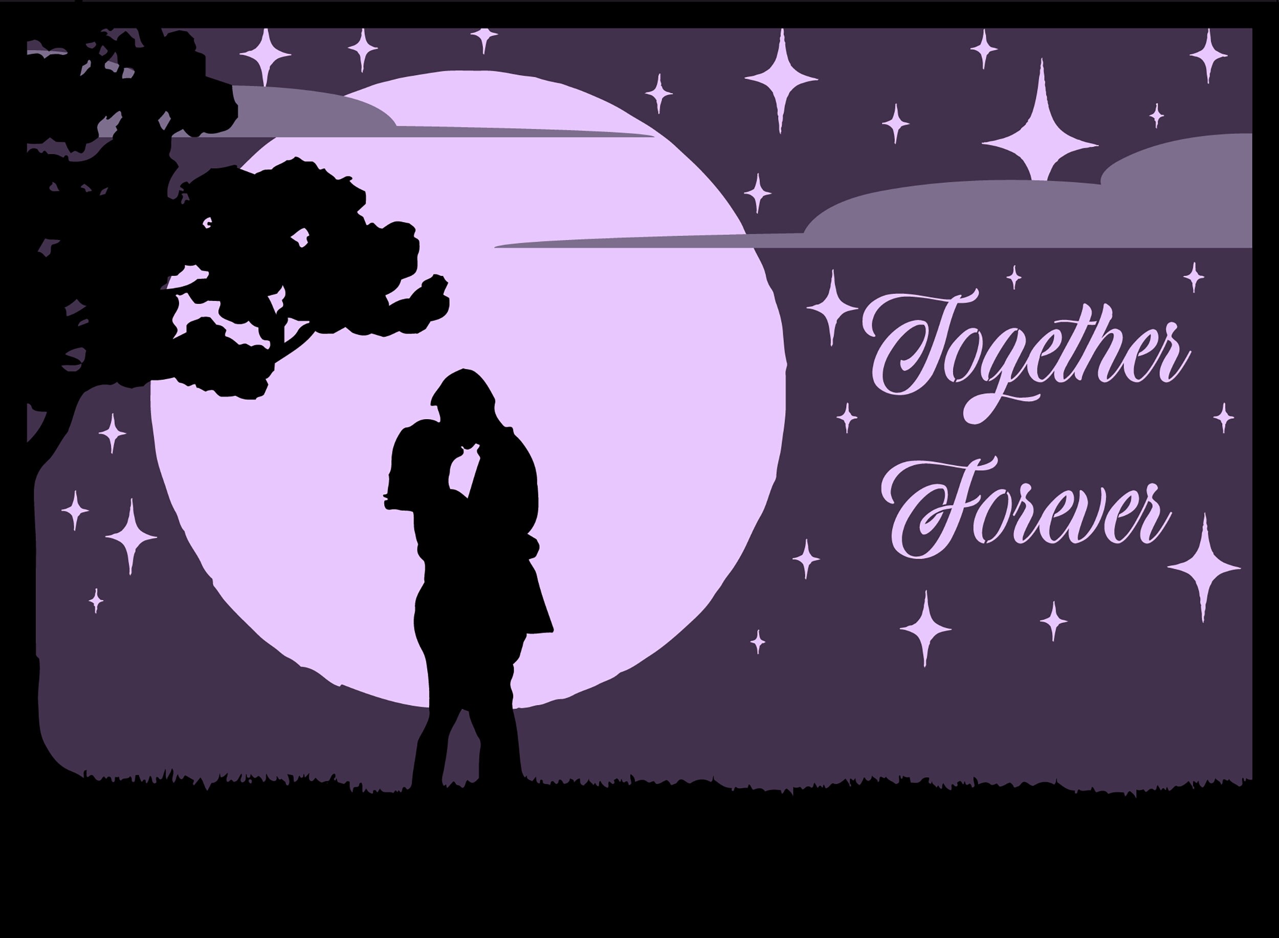 Together Forever, Svg Laser - Etsy