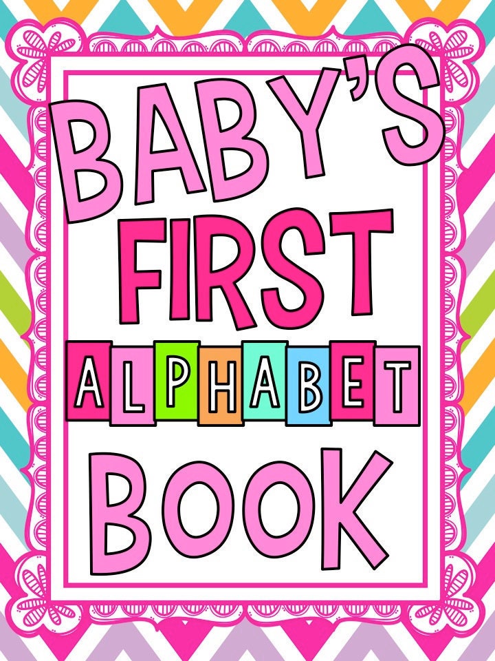 Baby's First ABC Book - Etsy