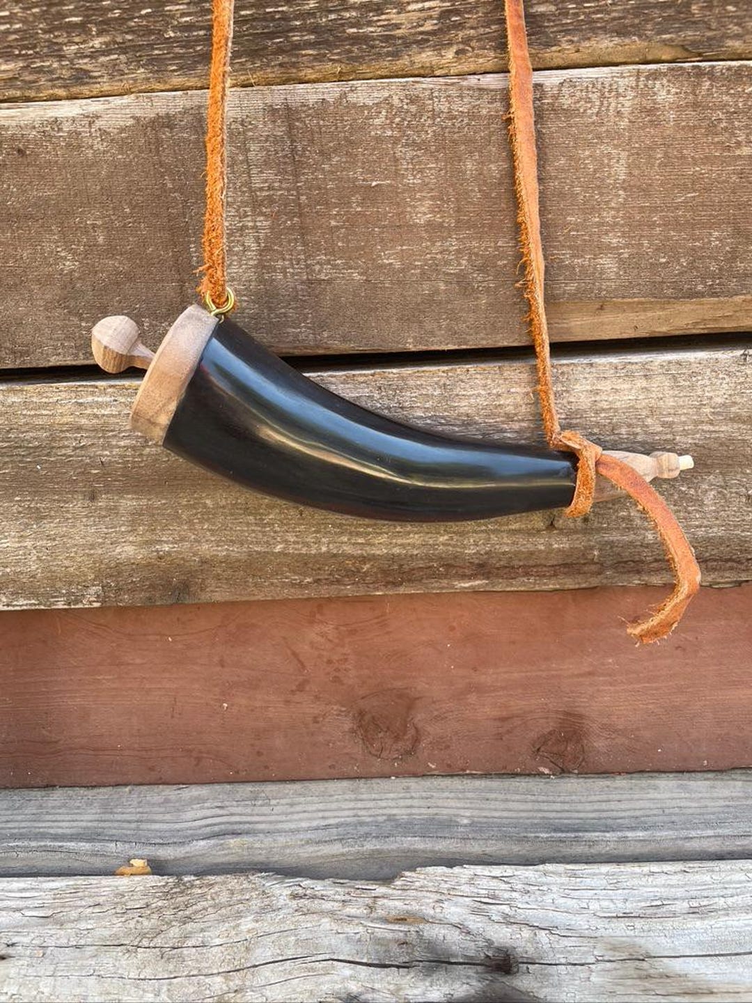 Decorative Powder Horn, LARP, Long Hunter, Frontiersman - Etsy