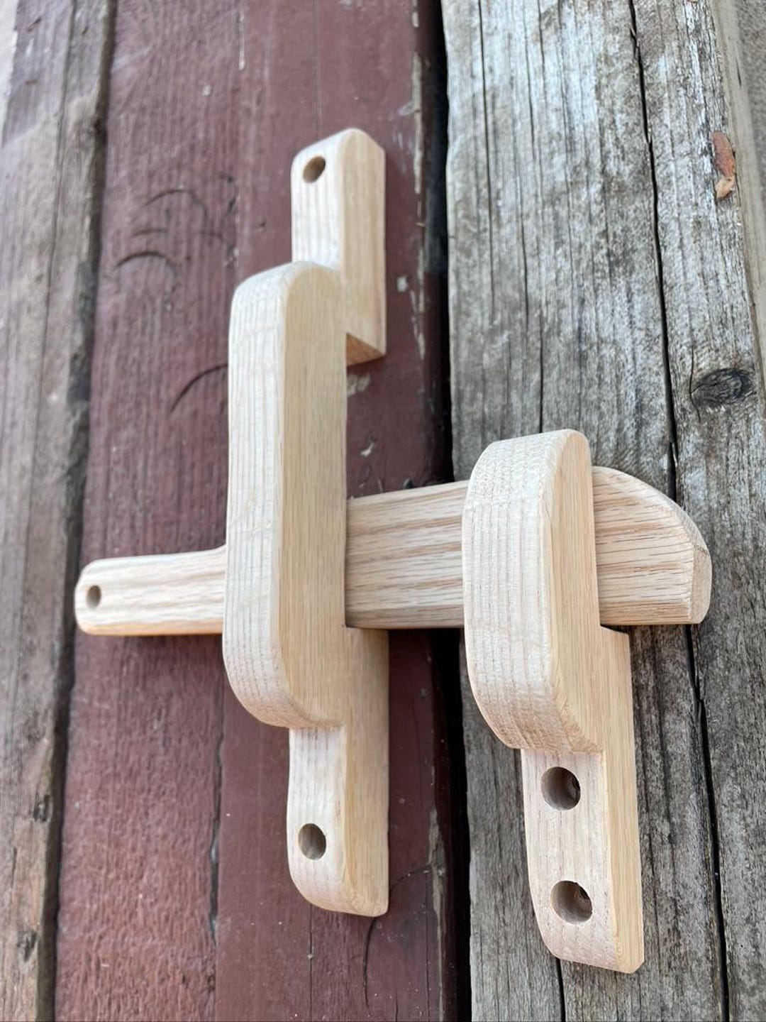 Pioneer Wooden Latch - Etsy
