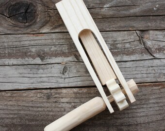 Wooden Matraca Mexican Toy Handmade Toy Handcrafted - Etsy