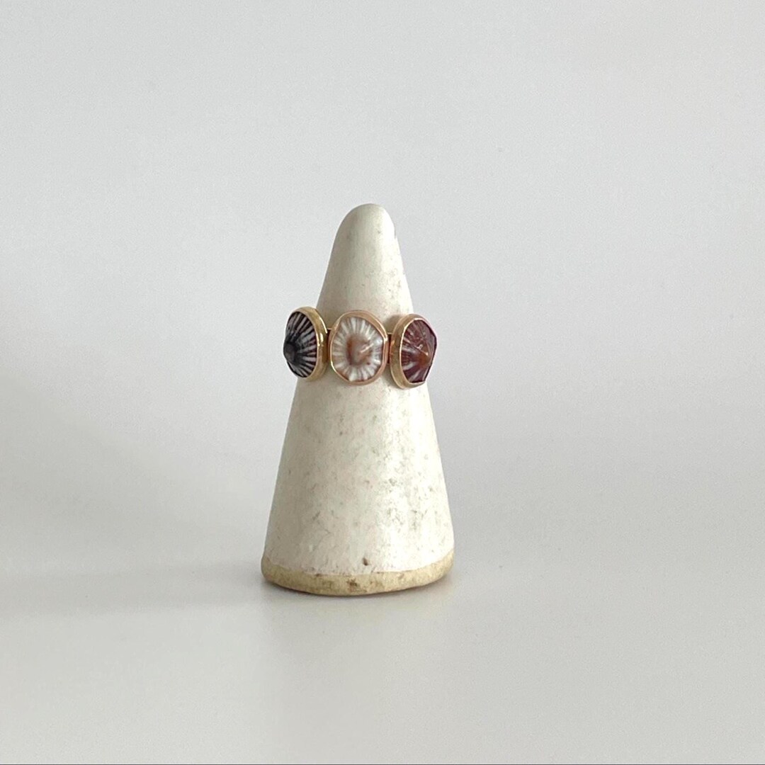 Triple Opihi Ring - Etsy