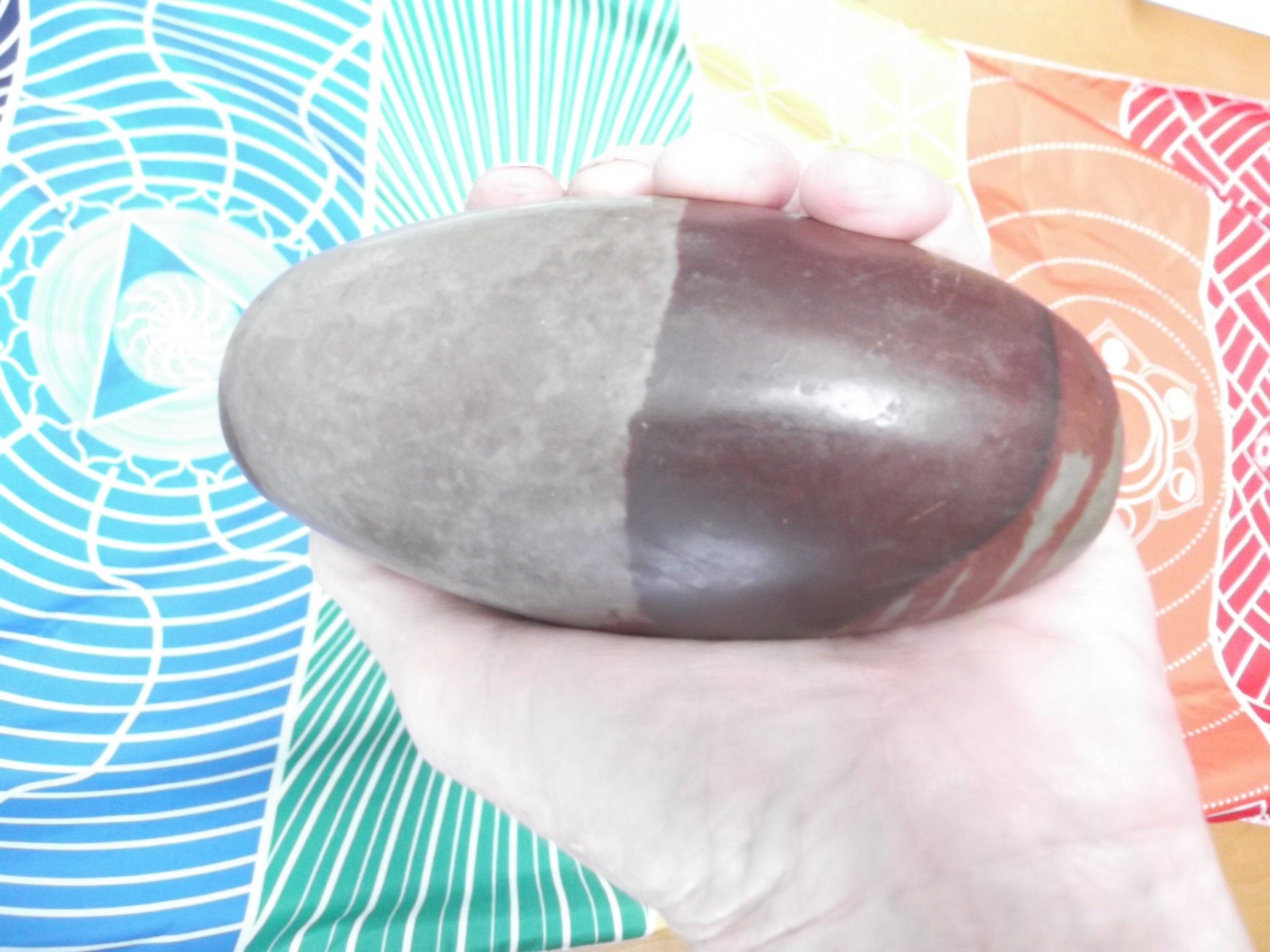 Sculpture Art & Collectibles Art Objects With Brass Holder Narmadeshwar Shivalingam-5 Inches NS ...