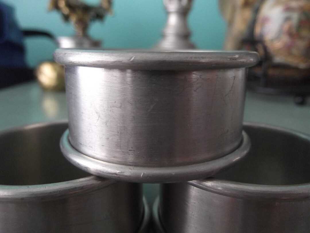 Pewter Sphere Stand, Metal Sphere Stand, Round Metal Stand, Fits Medium ...