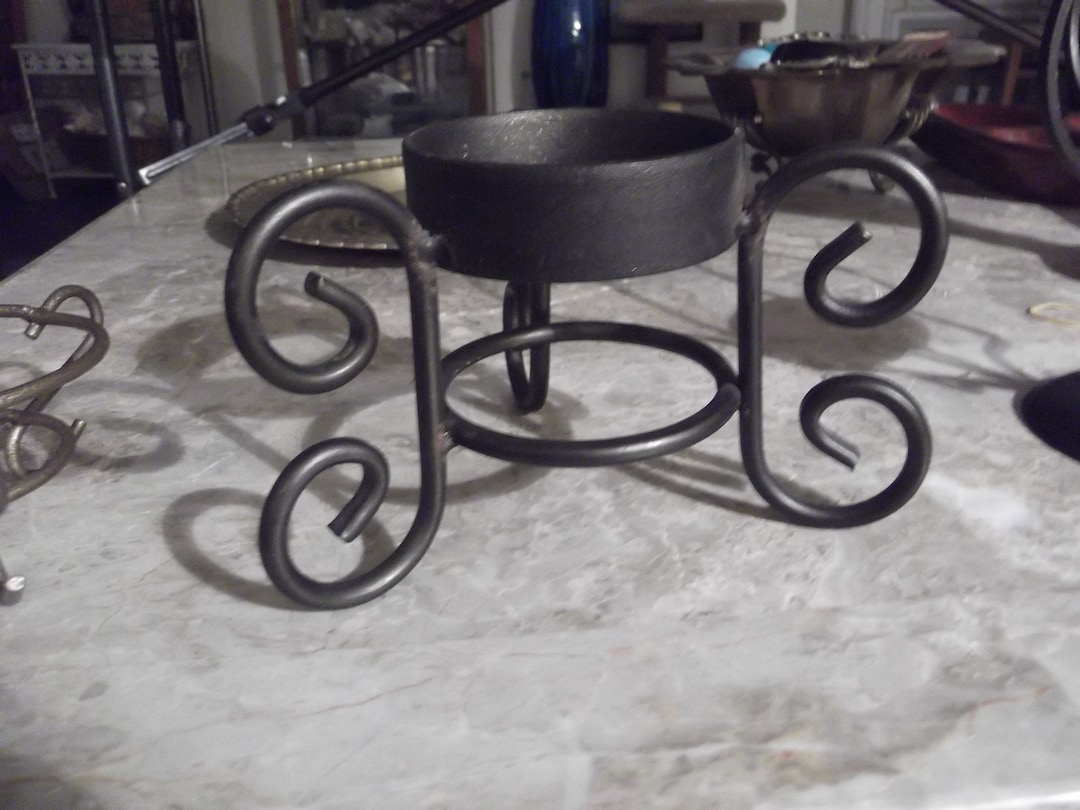 XL Cast Iron Sphere Stand Heavybronze Color Sphere - Etsy