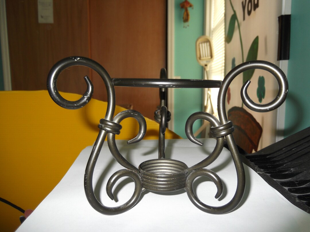 Cast Iron Sphere Stand,sphere Holder,holds Large to Xl Spheres, Black ...