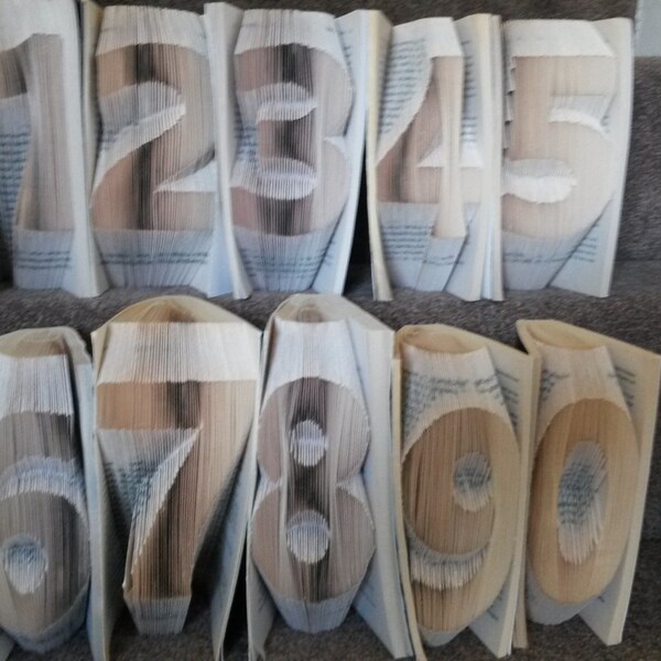 Table Number Book - Etsy