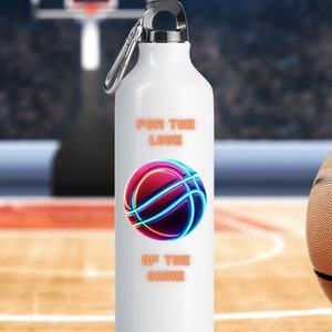 Neon Basketball Clipart Pack - Transparent Background - Basketballs ...