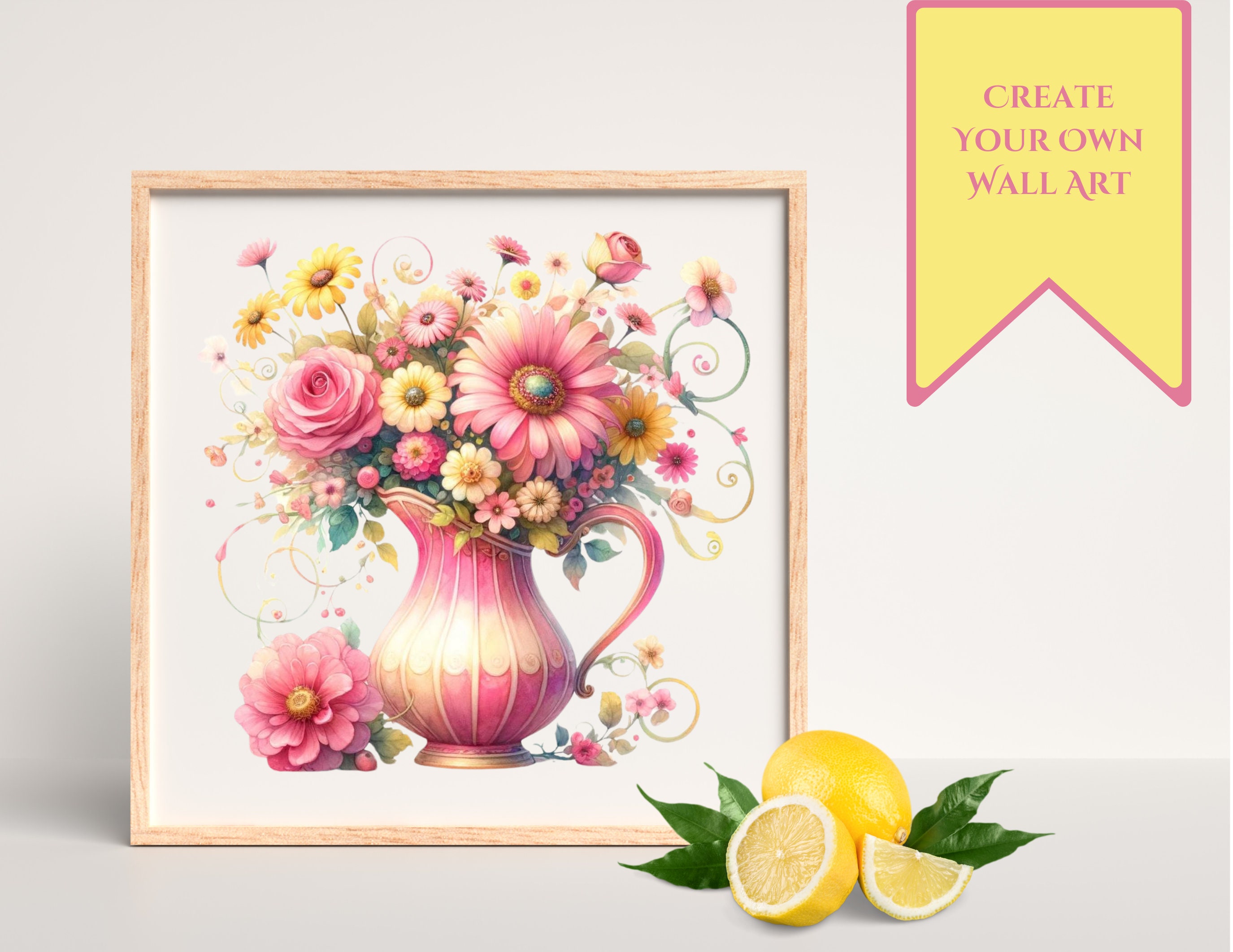 Pink Lemonade Clipart Pack Transparent Background Lemonade, Pink and ...