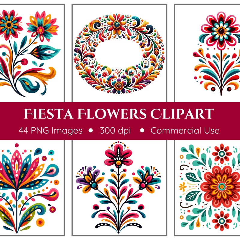 Fiesta Flowers - Etsy