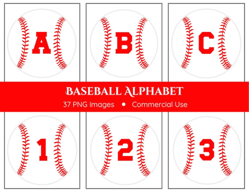 Baseball Alphabet Alphabet PNG Sport Font PNG Decorative Image Alphabet ...