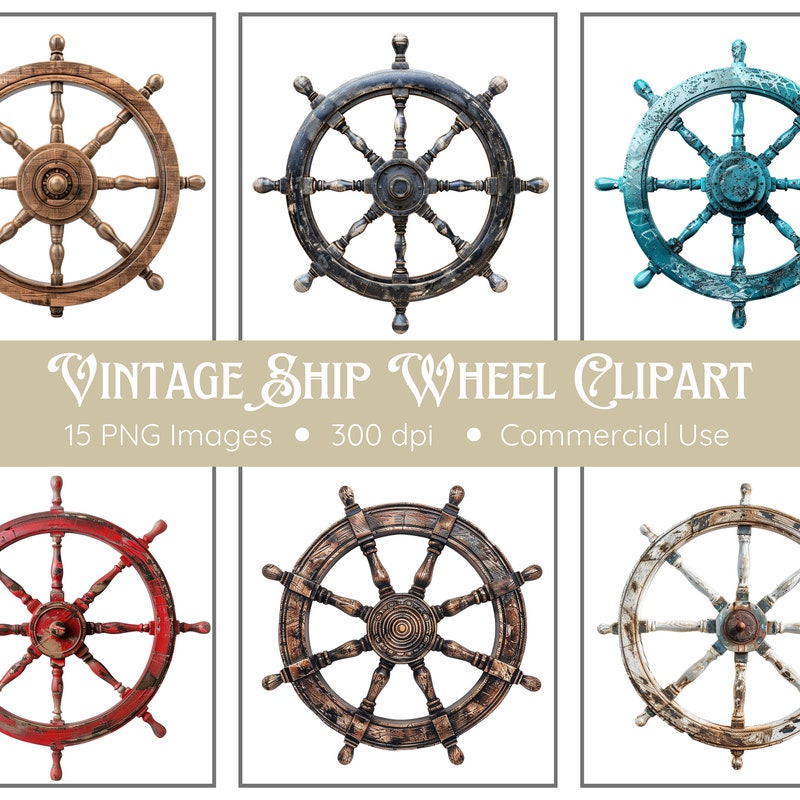 Wooden Ship Wheel - Etsy