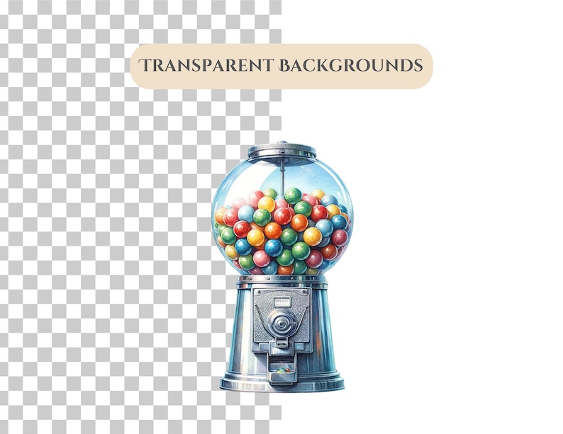 Gumball Clipart | 20 Pngs | Gumball Machine Clipart | Candy Clip Art ...