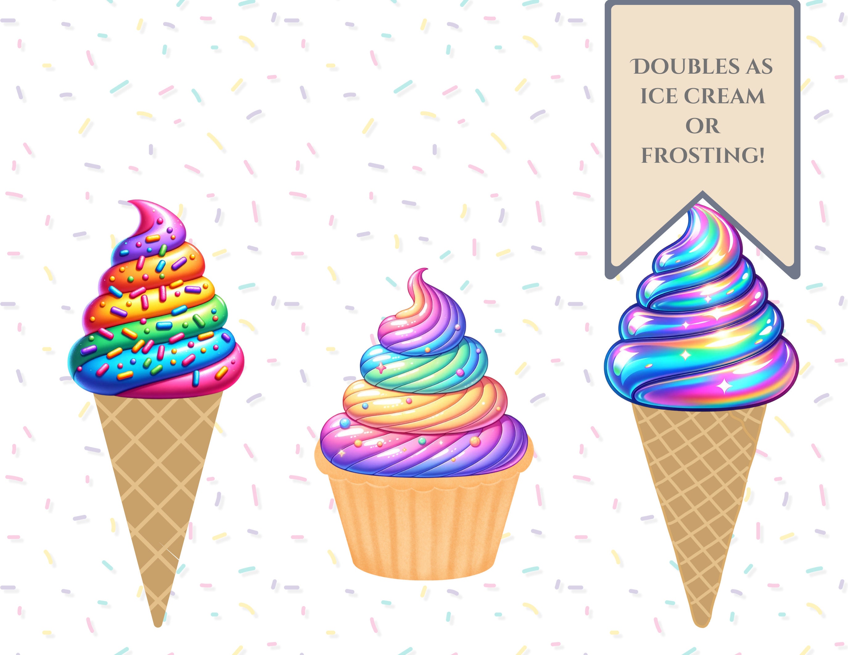 Unicorn Poop Clipart Pack - Transparent Background - Rainbow Poop Emoji ...