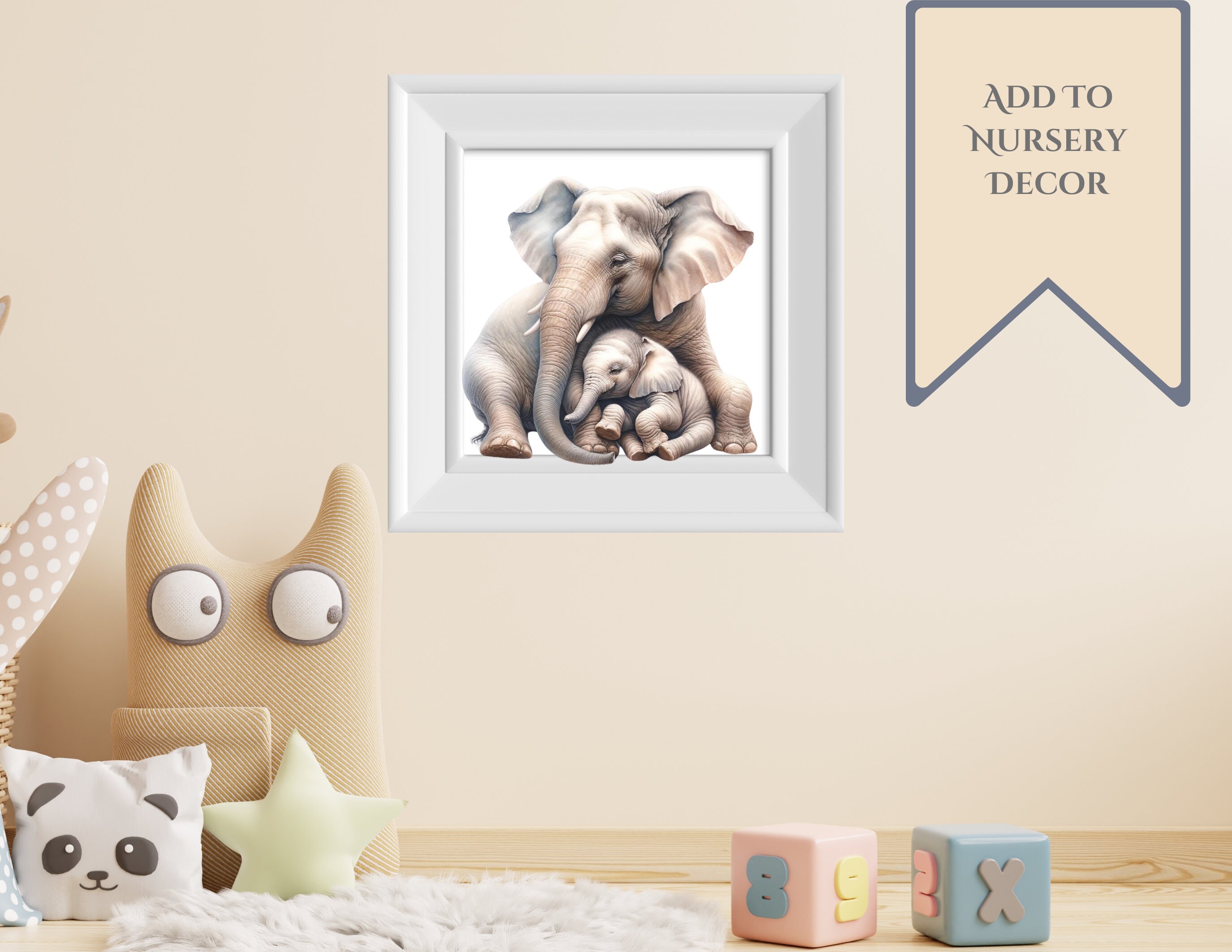 Mother and Baby Safari Animals Clipart Safari Clipart Transparent ...