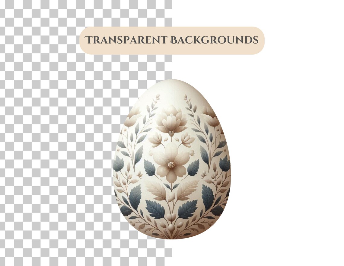 Boho Easter Eggs Clipart | 15 Pngs | Easter Png | Eggs Clipart ...