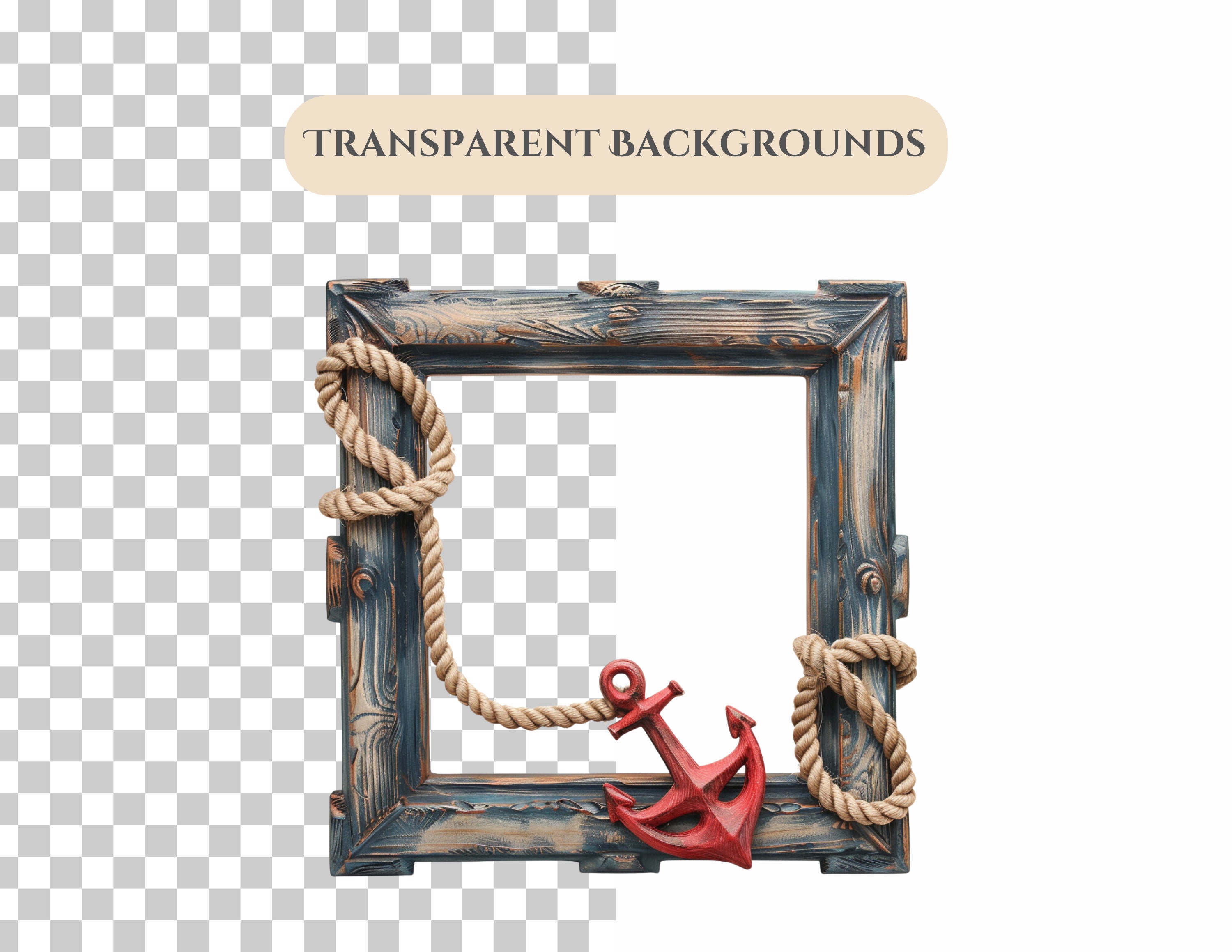 Nautical Frame Clip Art