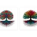 Colorful Tree of Life Clipart | 10 Pngs | Instant Download | Tree and ...