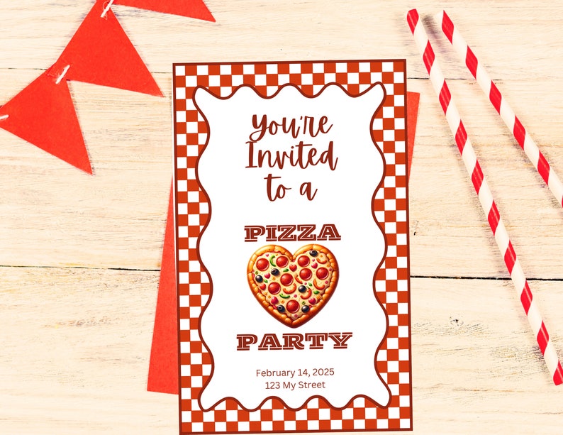 Heart Pizza Clipart Pack - Transparent Background - Hearts, Pizza ...