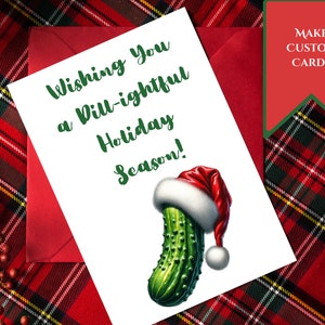 Christmas Pickle Clipart Pack - Transparent Background - Pickle ...