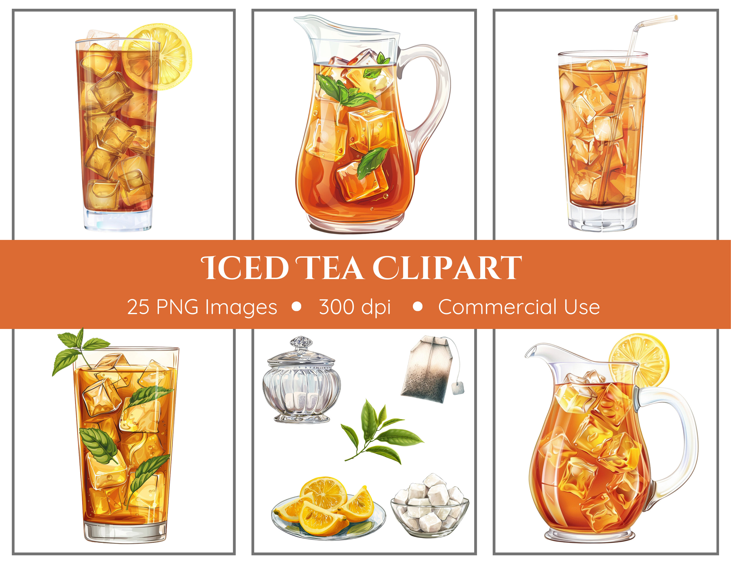 Iced Tea Clipart