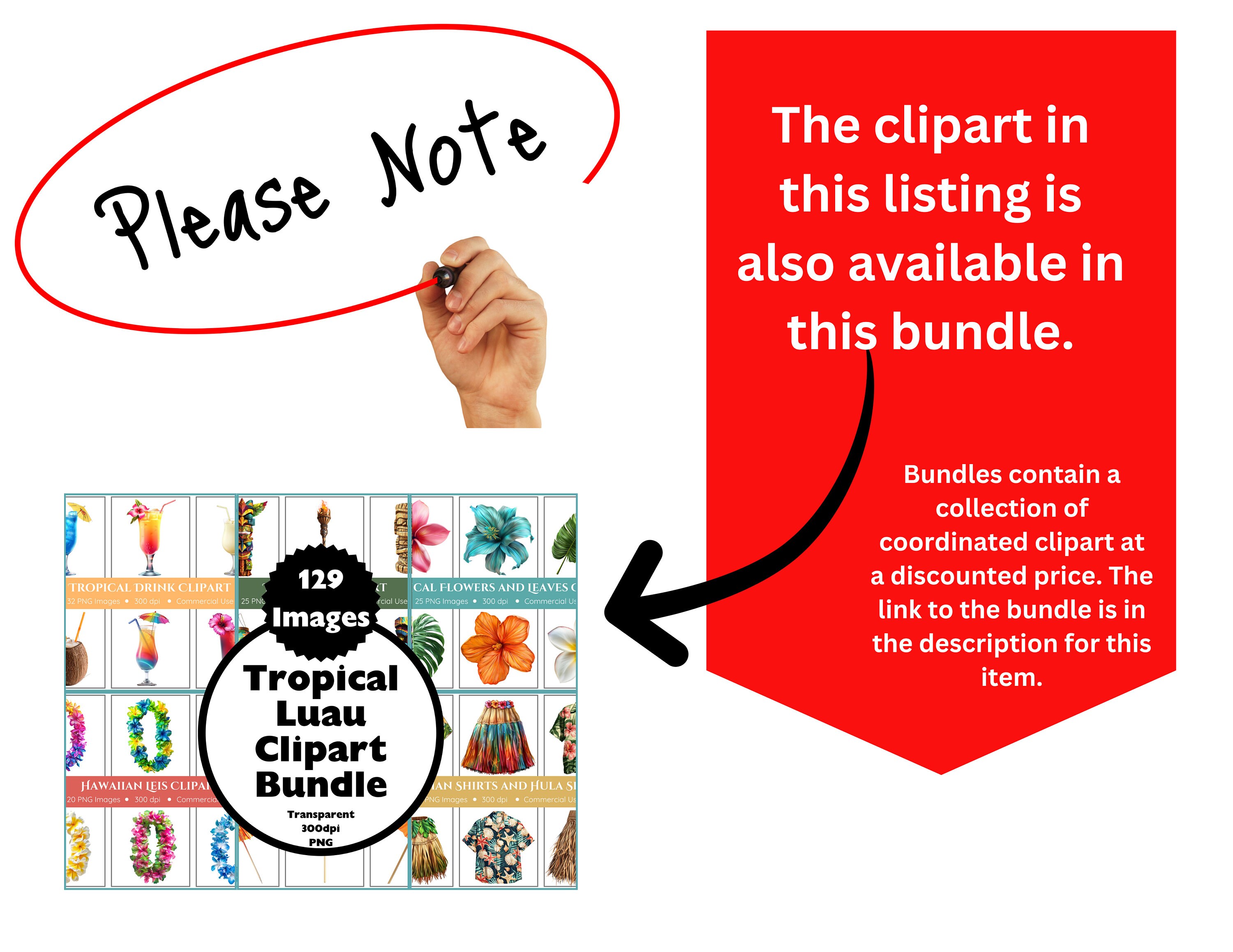 Tropical Drink Clipart 32 Pngs Coconut Cocktail Instant Download Summer ...