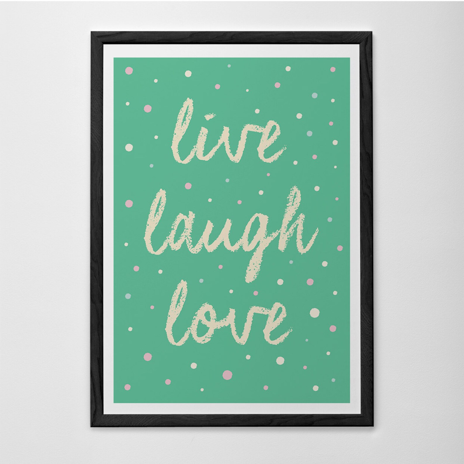 KIDS ROOM POSTER - "laugh" Nursery Room Art Print, Kids Room Art ...