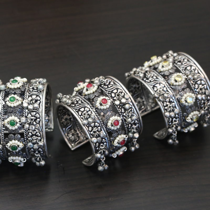 Oxidized Bangles - Etsy