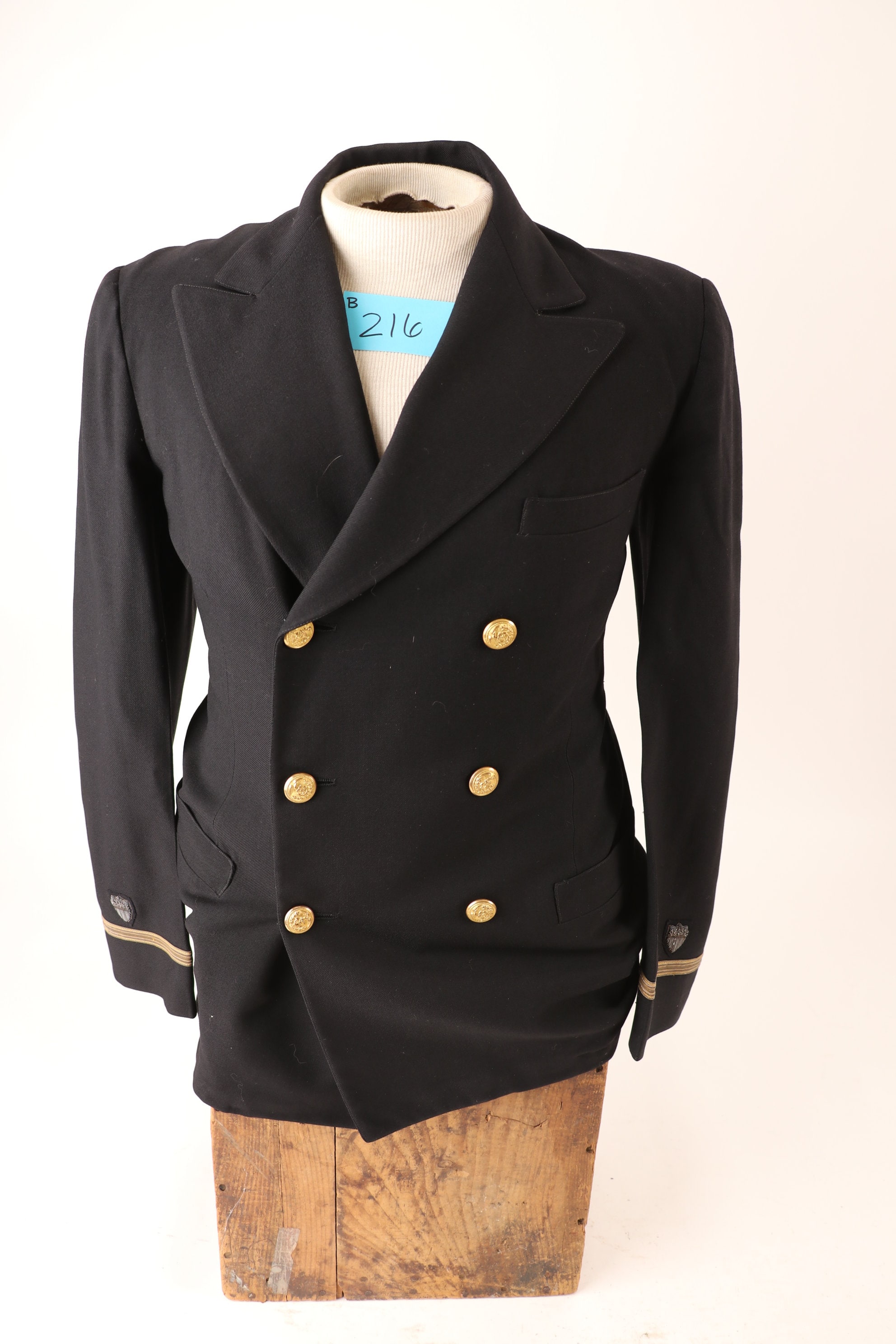 WWII USCG Service Dress Class A Jacket Featured in Warners Book B216 - Etsy