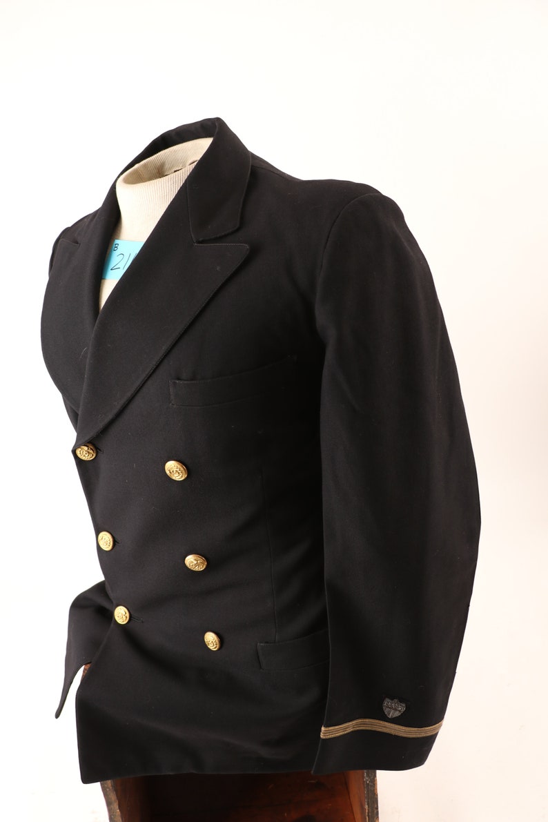 WWII USCG Service Dress Class A Jacket Featured in Warners Book B216 ...