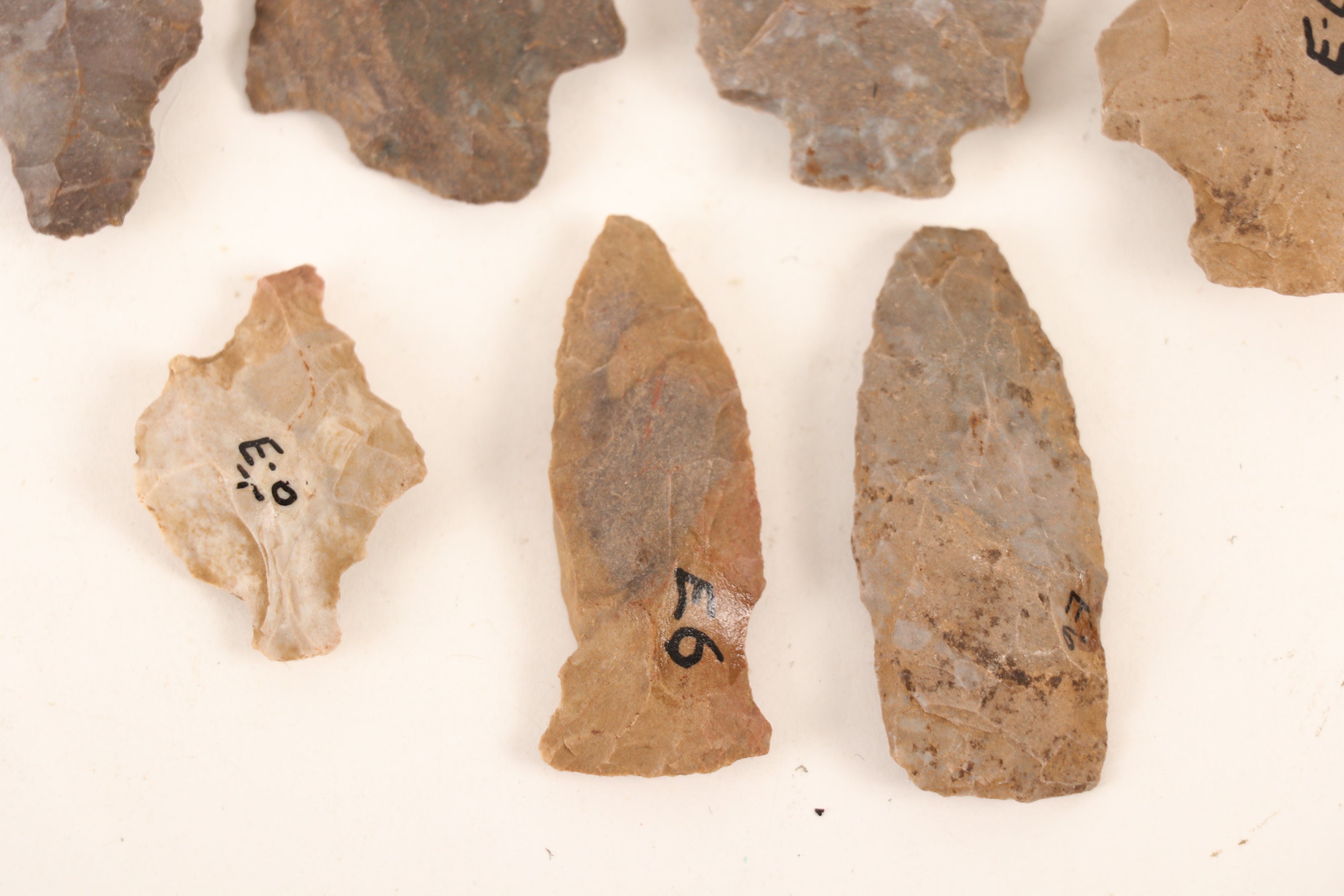 Lot of 7 Authentic Arrowheads Found in Limestone County Alabama - Etsy