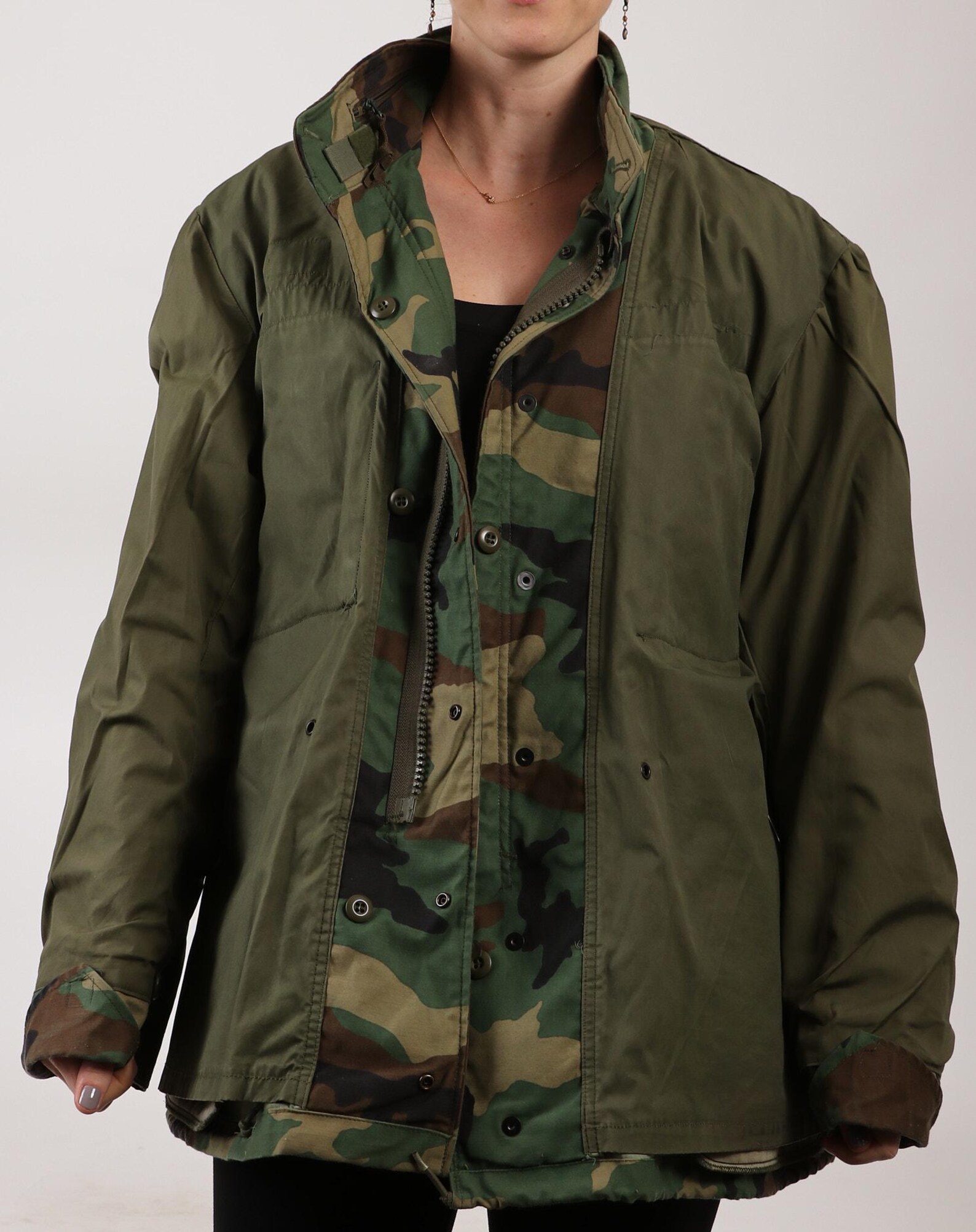 Vintage Air Force Woodlands M1965 Field Jacket Medium Regular ETR423 - Etsy