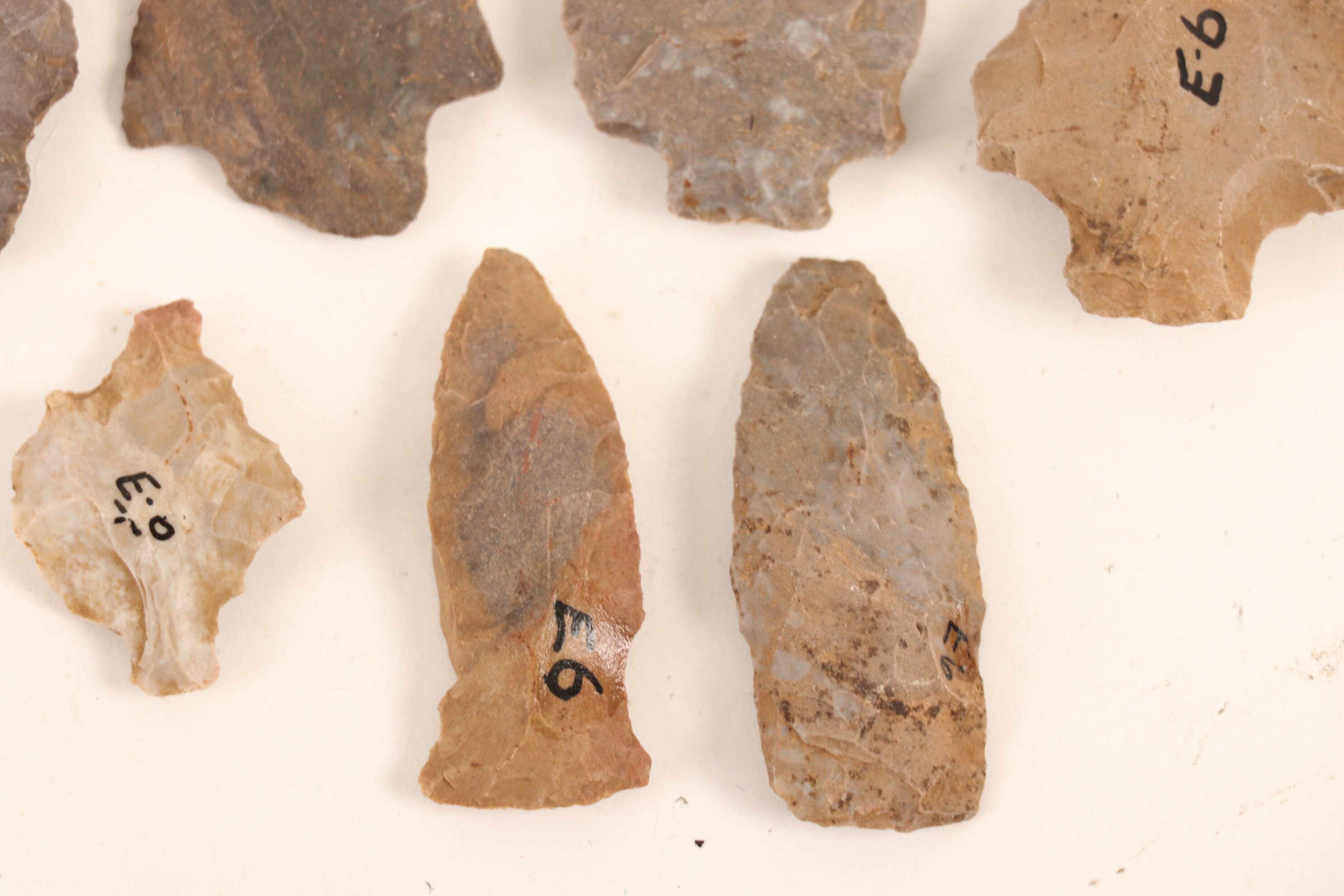 Lot of 7 Authentic Arrowheads Found in Limestone County Alabama - Etsy