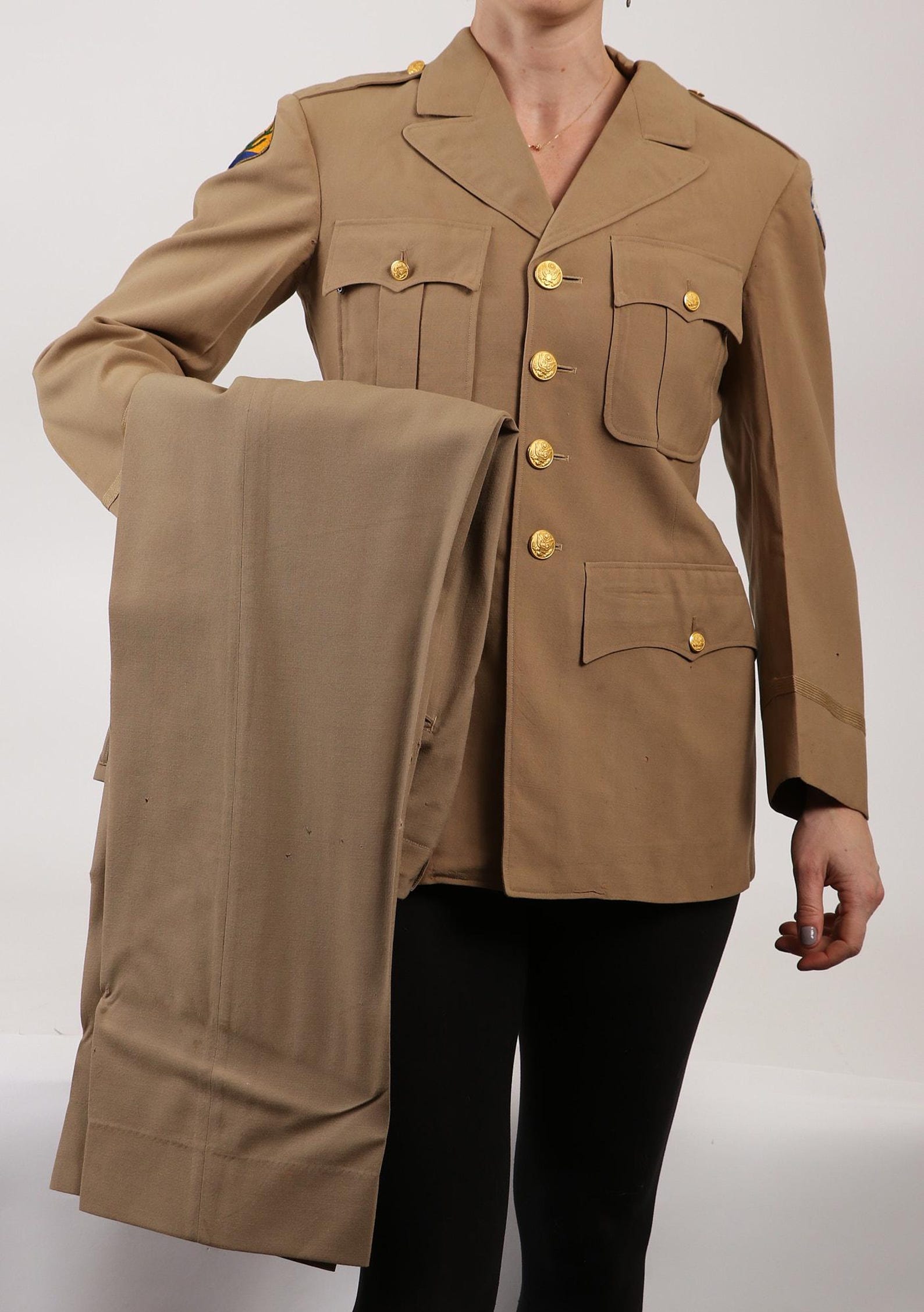 WWII Era 103rd Infantry Officers Jacket and Pants Set ET428 - Etsy