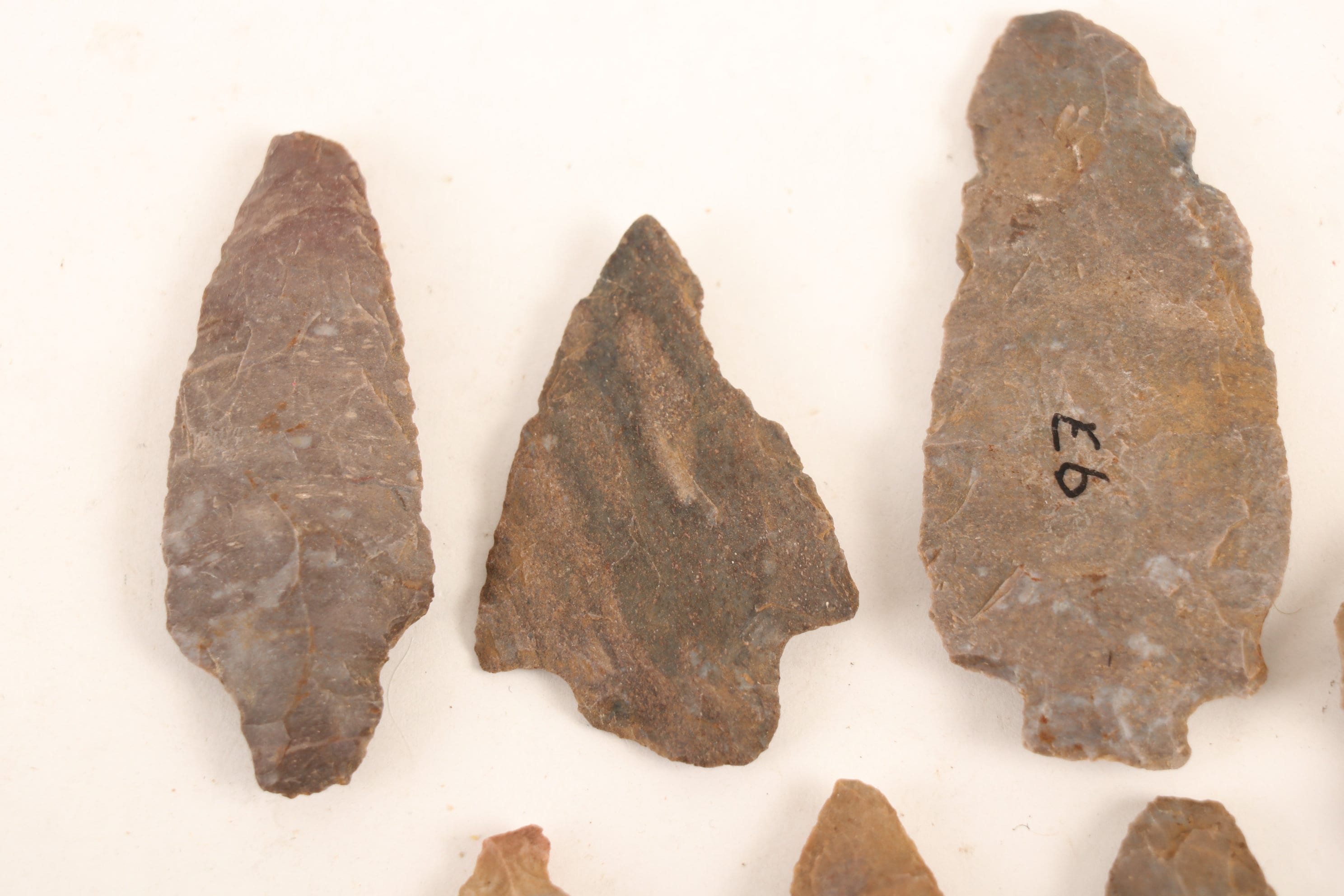 Lot of 7 Authentic Arrowheads Found in Limestone County Alabama - Etsy