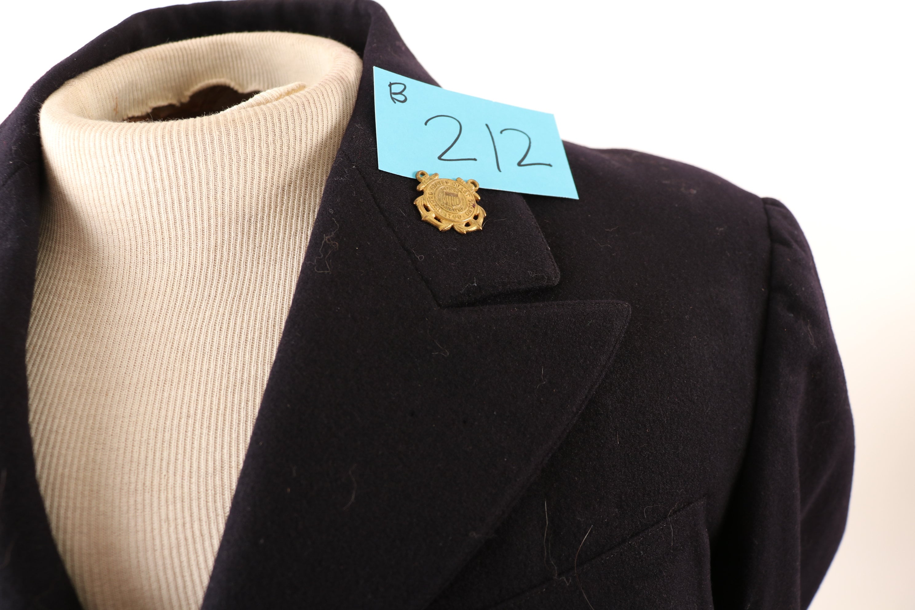 WWII USCG Shore Establishments Class A Coat Featured in Warners Book - Etsy