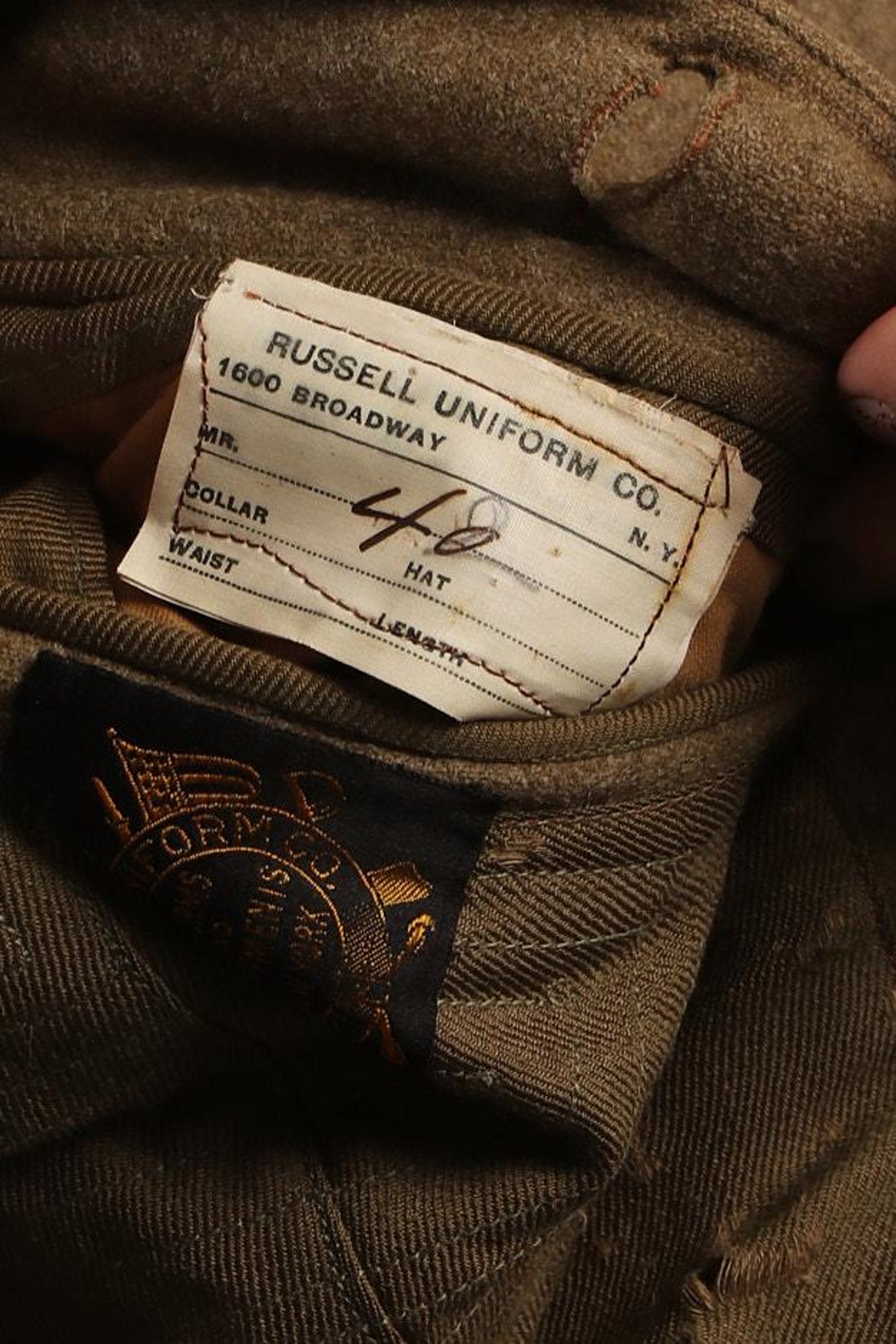 Rare Tailor Made Coastal Artillery Uniform for Master Gunner With Wound ...