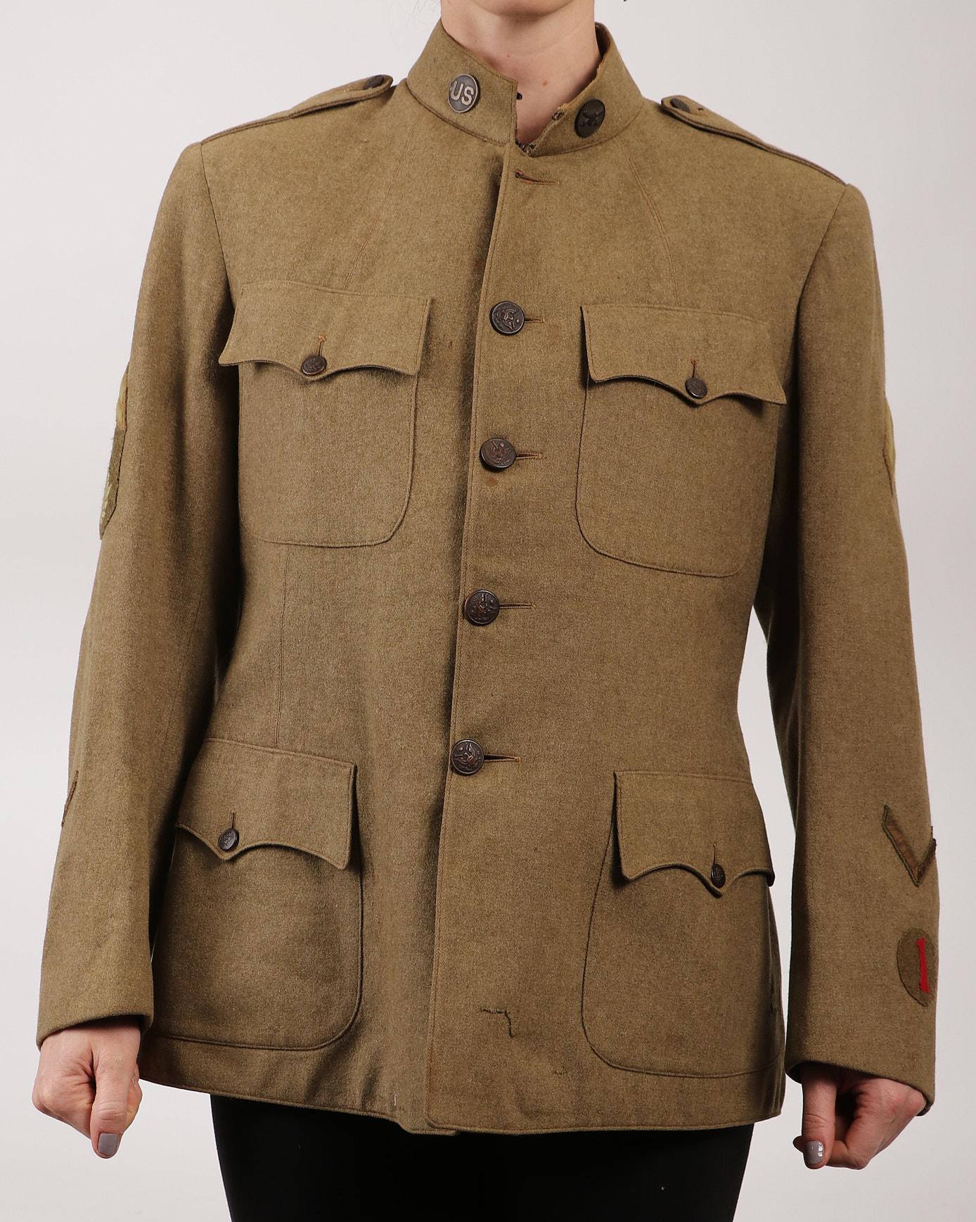 Rare Tailor Made Coastal Artillery Uniform for Master Gunner With Wound ...