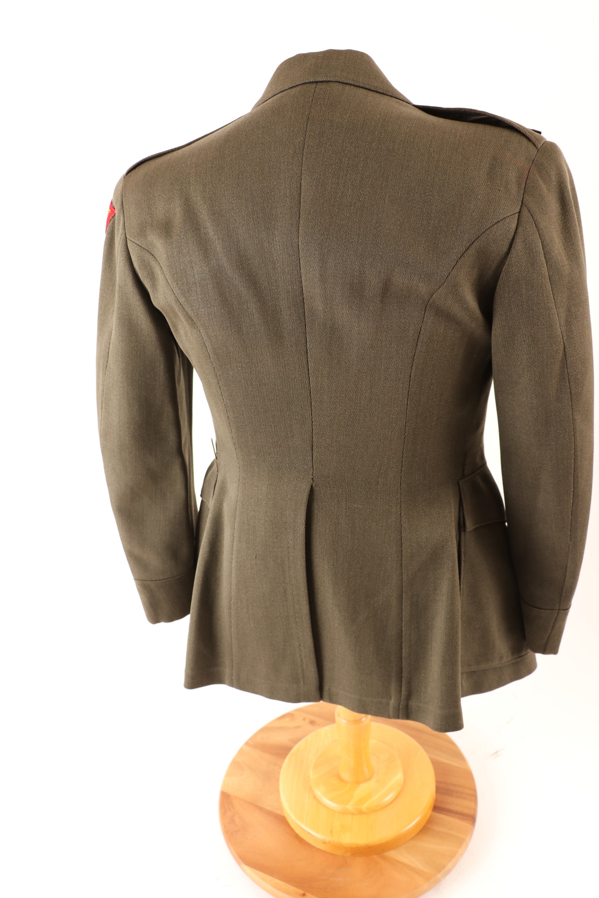 USMC Unattributed WWII Captain's Alpha Jacket With Frogskin Camp ...