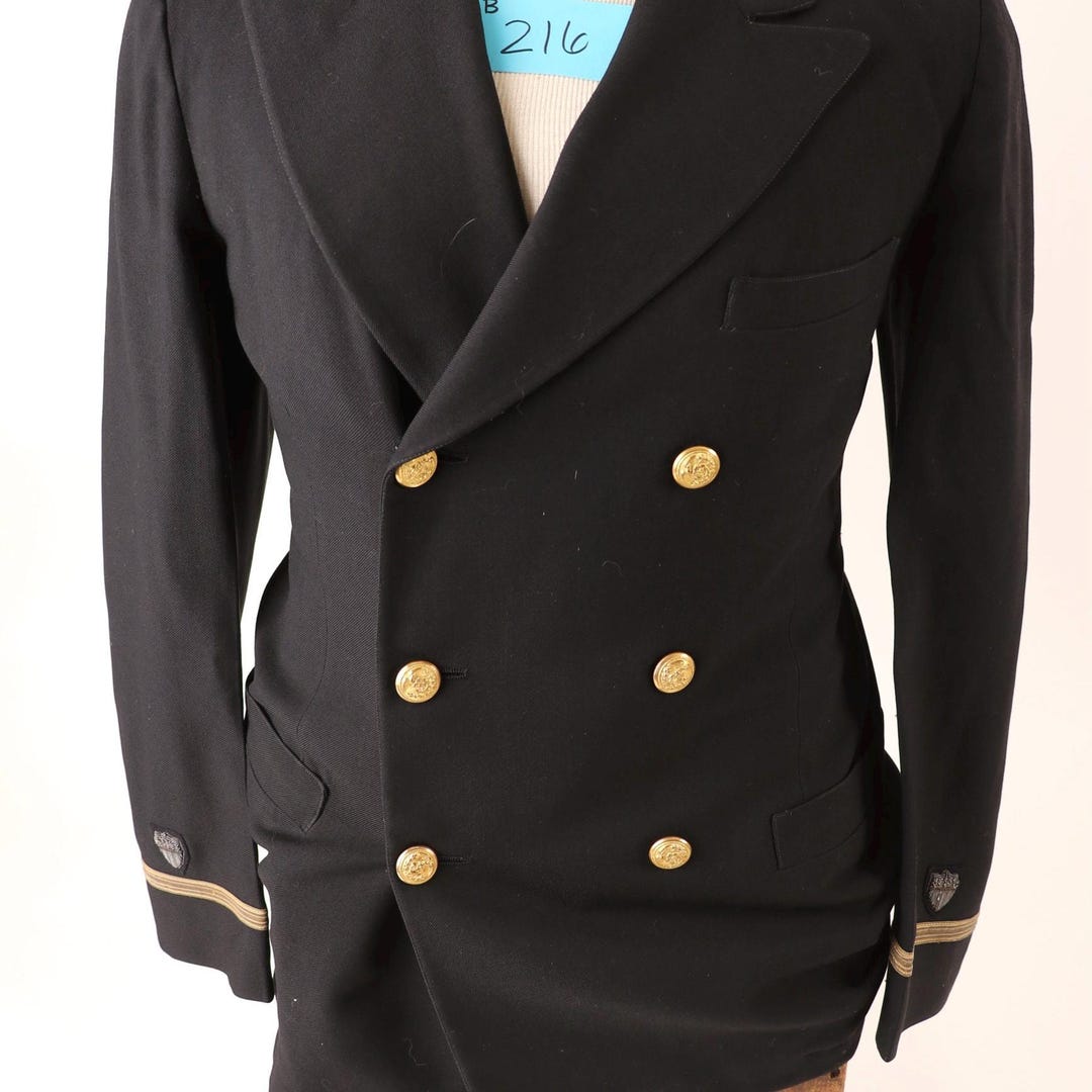 WWII USCG Service Dress Class A Jacket Featured in Warners Book B216 ...