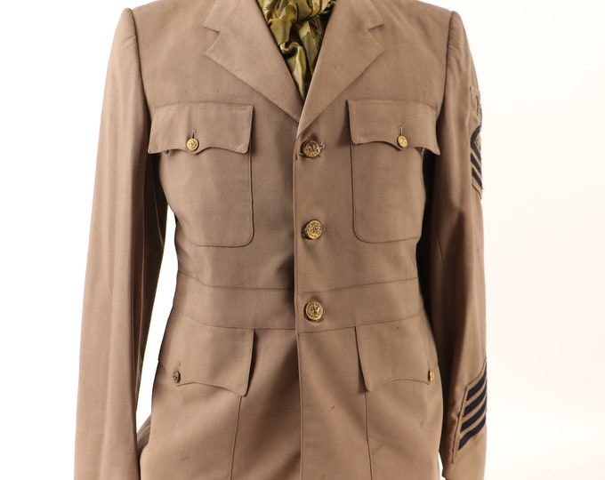 ETR2026 WWII US Navy Long Tenured Chiefs Jacket With Bullion Patch - Etsy