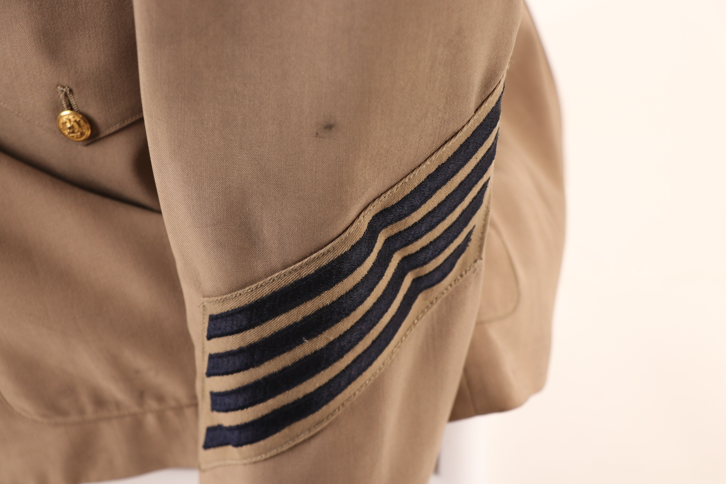 ETR2026 WWII US Navy Long Tenured Chiefs Jacket With Bullion Patch - Etsy