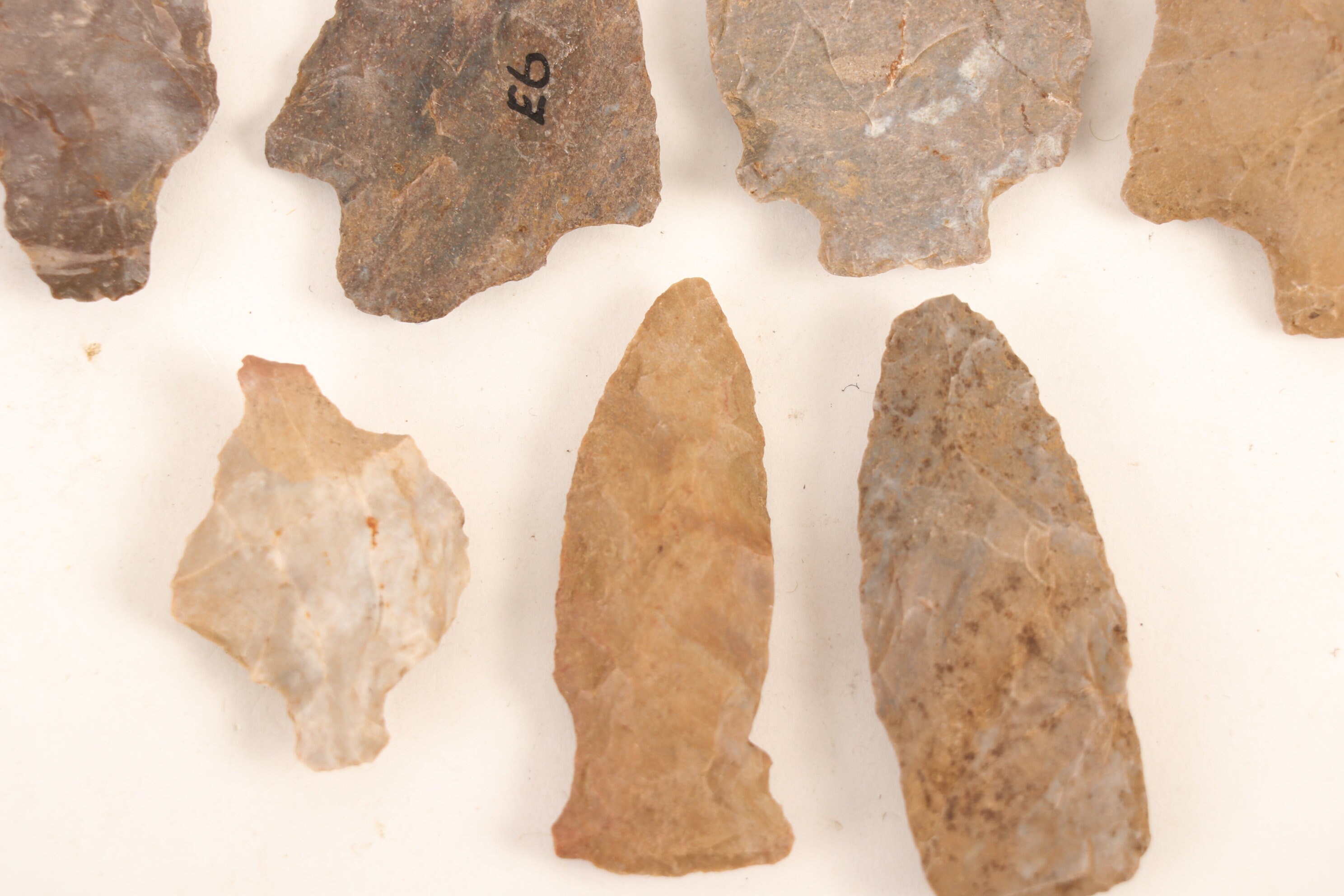 Lot of 7 Authentic Arrowheads Found in Limestone County Alabama - Etsy