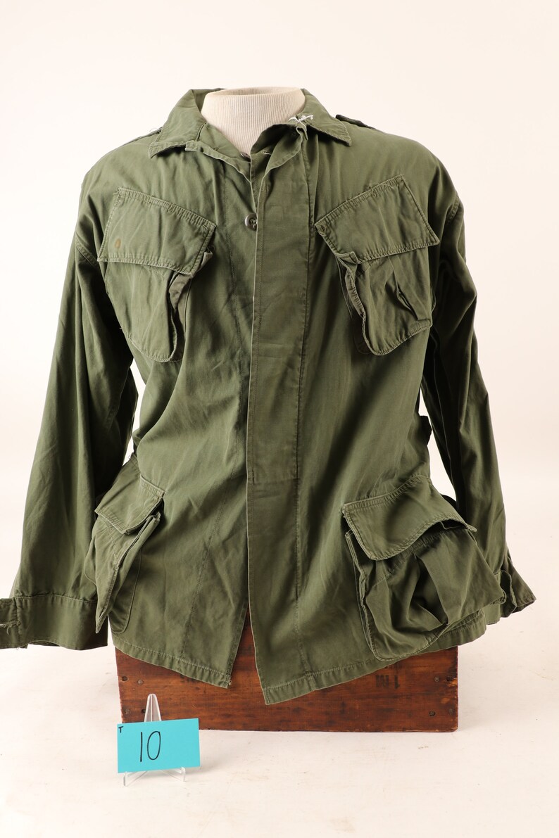 1960's Vietnam Era 2nd Pattern Jungle Fatigue Jacket - Etsy