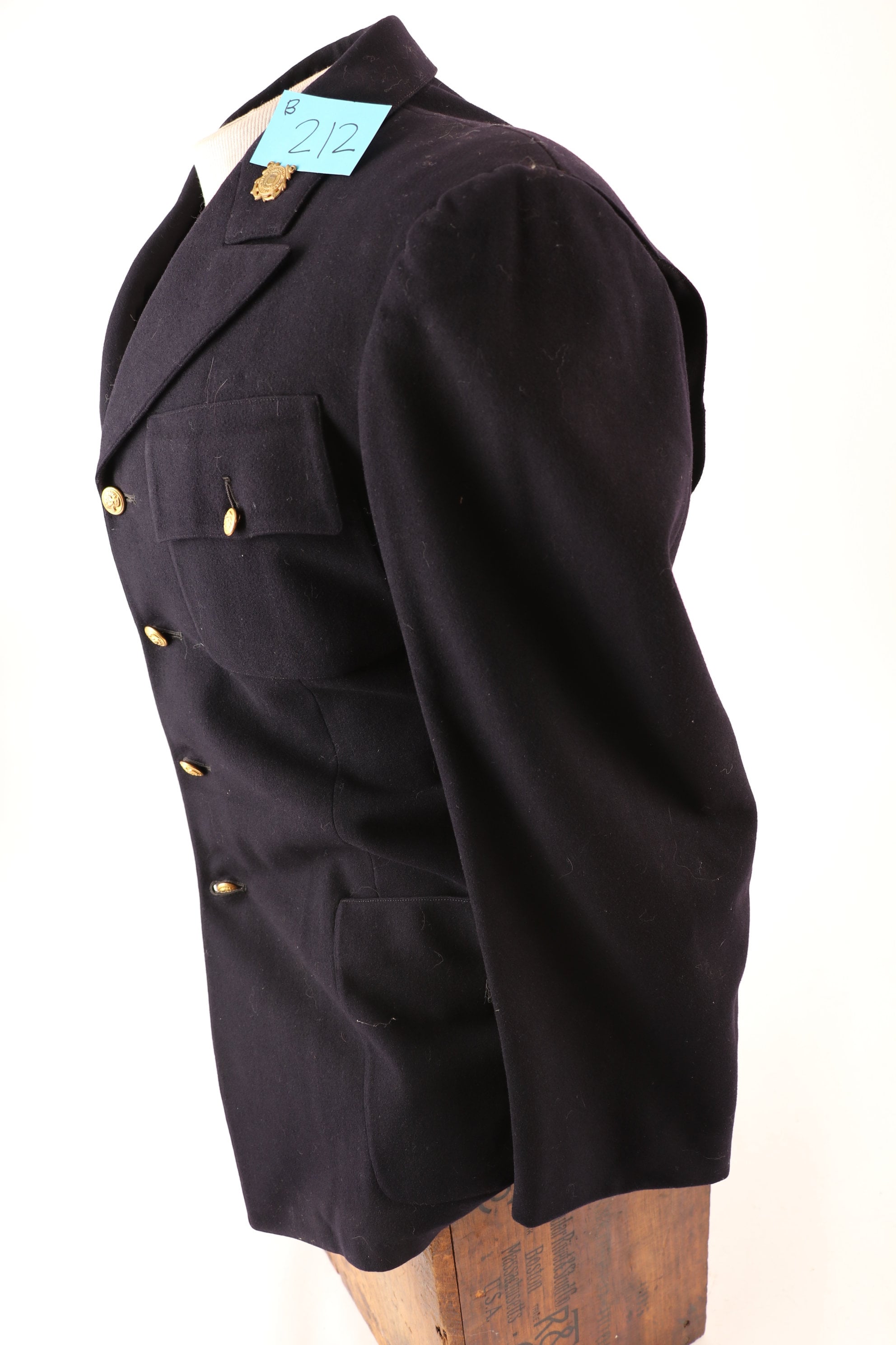 WWII USCG Shore Establishments Class A Coat Featured in Warners Book ...