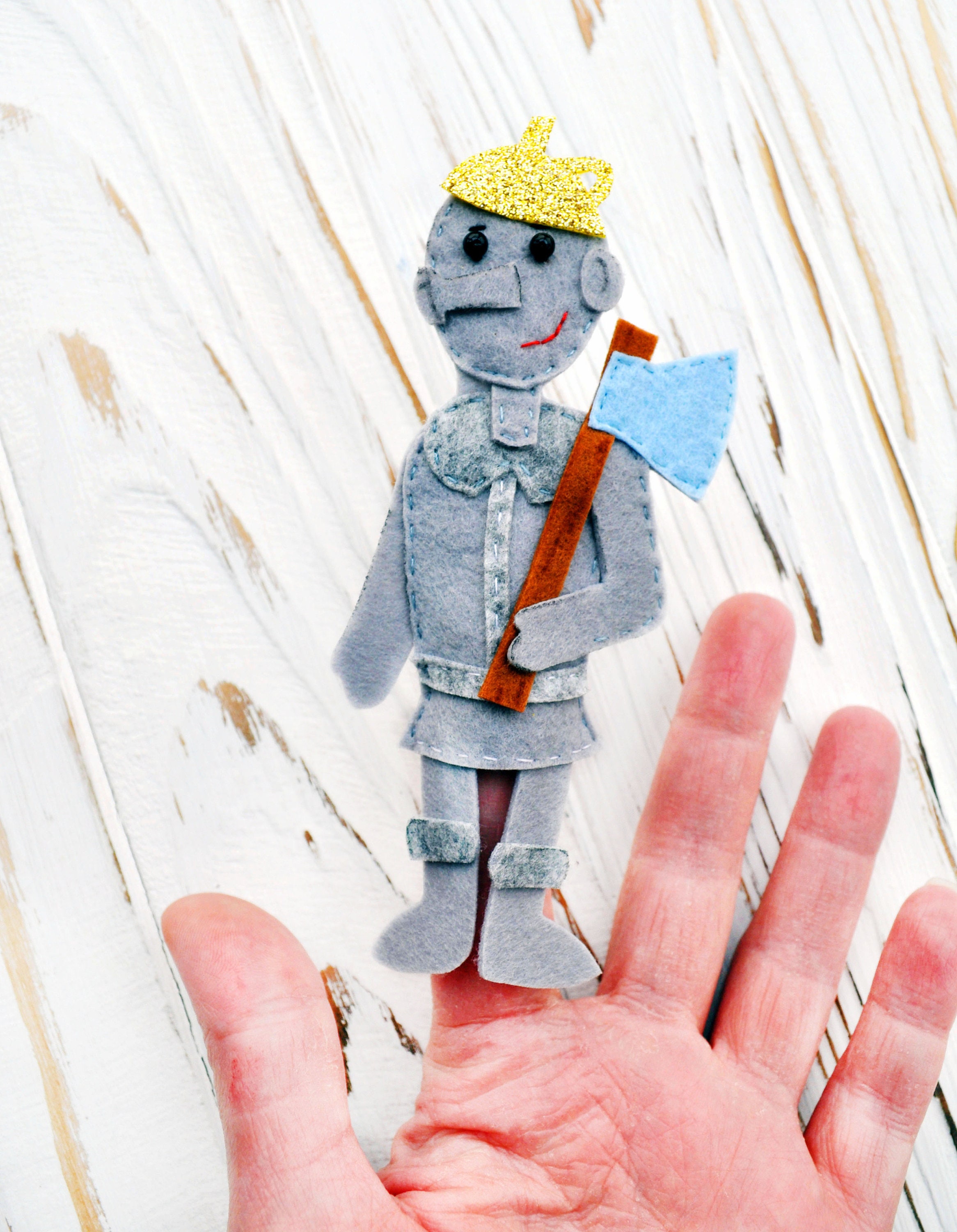 Wizard of Oz Characters. Felt Finger Puppets. Set of 5 Felt Toys ...