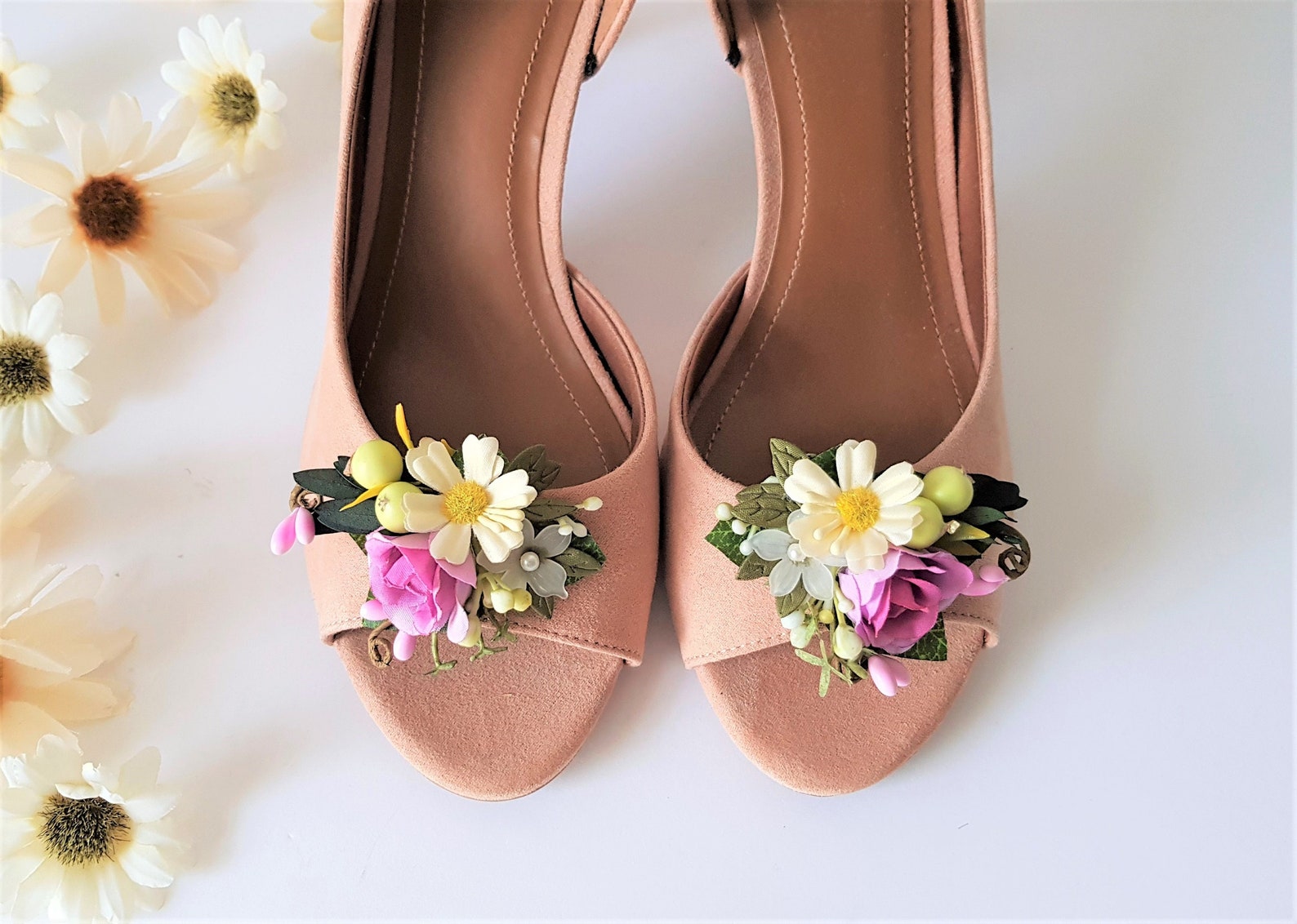 FLOWER SHOE CLIPS Wedding Gifts Shoe Clips Gift for - Etsy