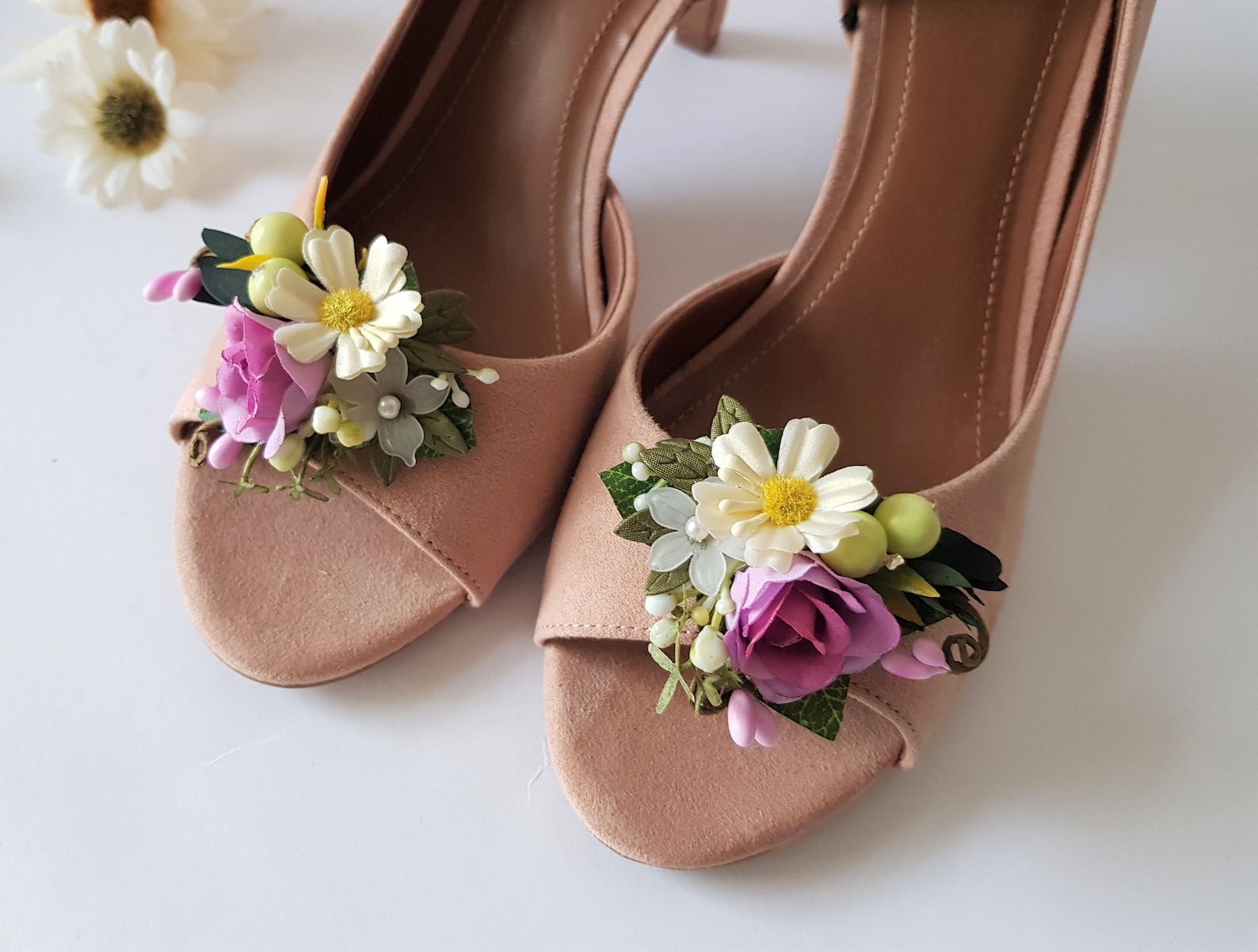 FLOWER SHOE CLIPS Wedding Gifts Shoe Clips Gift for - Etsy