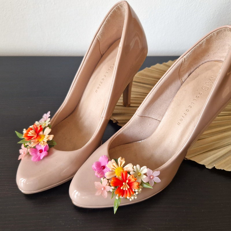 Flower Shoe Clips - Etsy UK