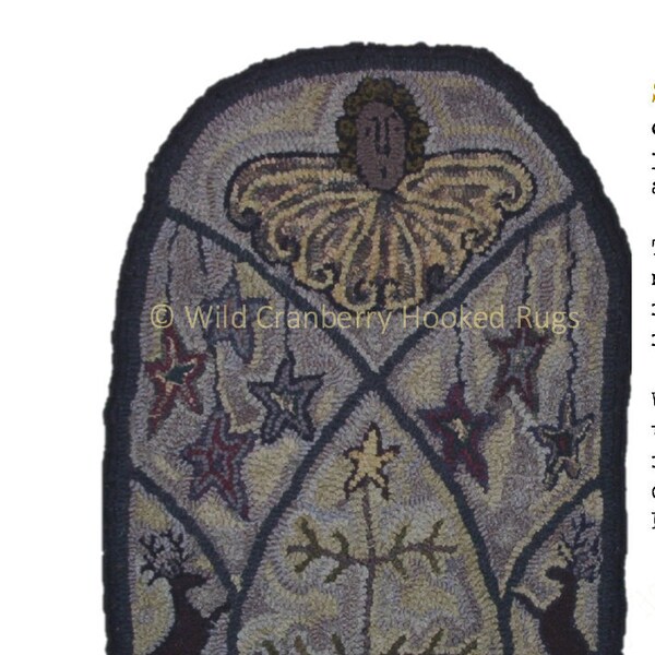 Angel Rug Hooking Pattern - Etsy